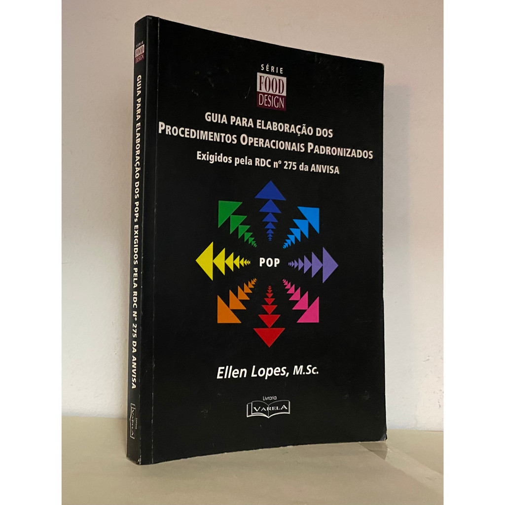 Livro: Guia para Elaboração dos Procedimentos Operacionais Rdc 275 ...