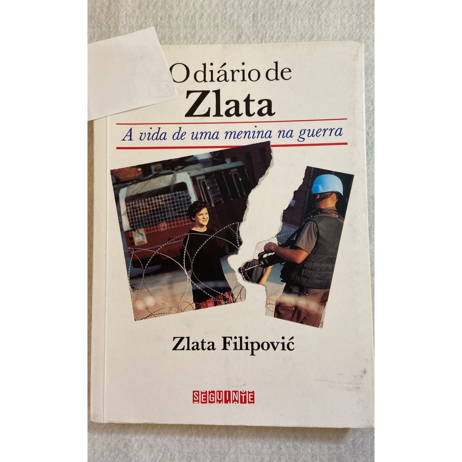Livro: O Diário de Zlata - A vida de uma menina na guerra | Shopee Brasil