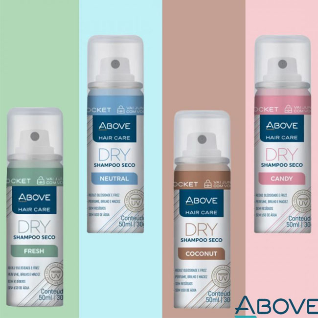 Shampoo Seco Spray Above | Shopee Brasil