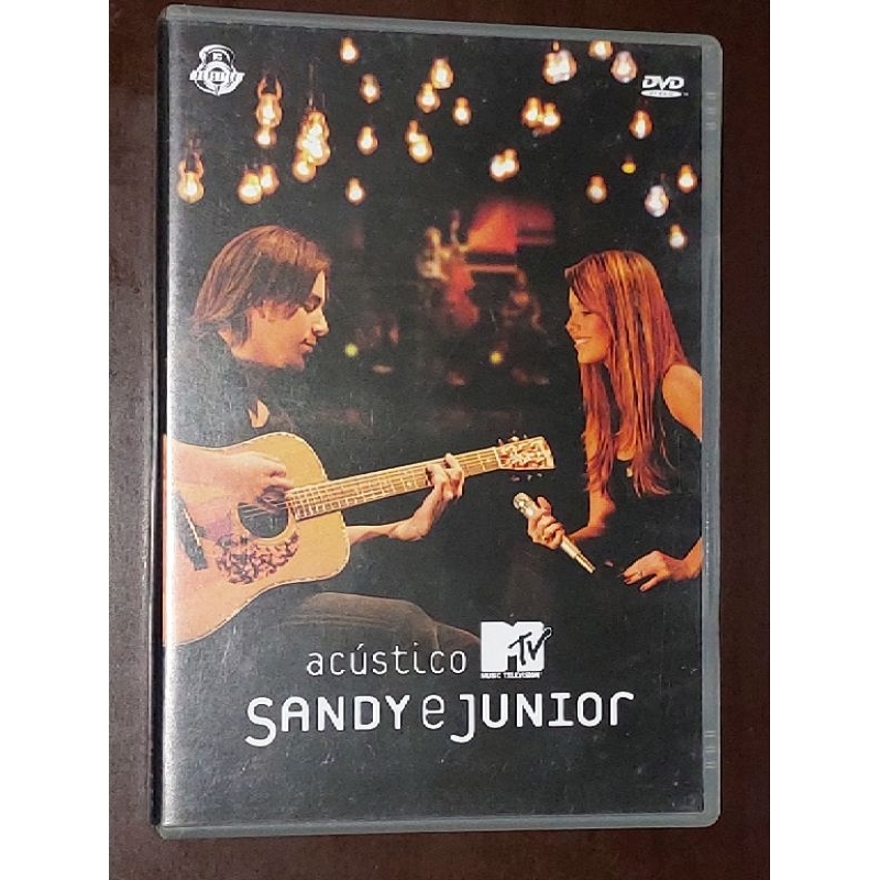 DVD sandy e junior acustico MTV 2007 TIRAGEM AA | Shopee Brasil