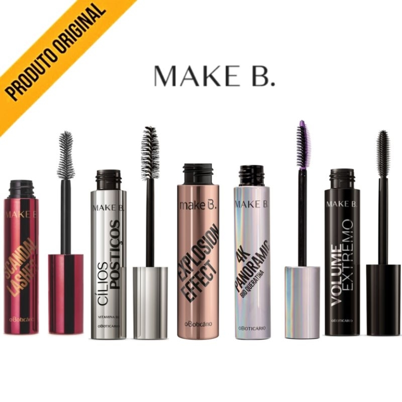 Rimel Máscara Para Cílios Make B O Boticário 10g | Shopee Brasil