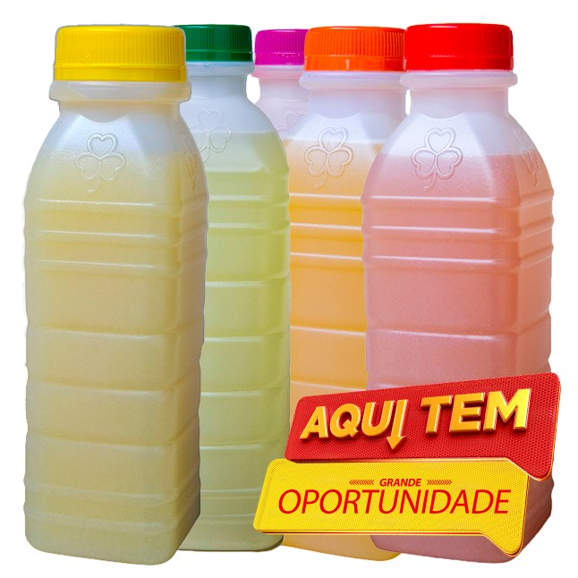 Garrafa Plastica Descartável 300ml 500ml 1L com 10 unidades | Shopee Brasil