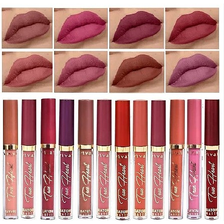 VIVAI true heant batom liquido matte ( novo )12 cores 3002.4.1 | Shopee ...