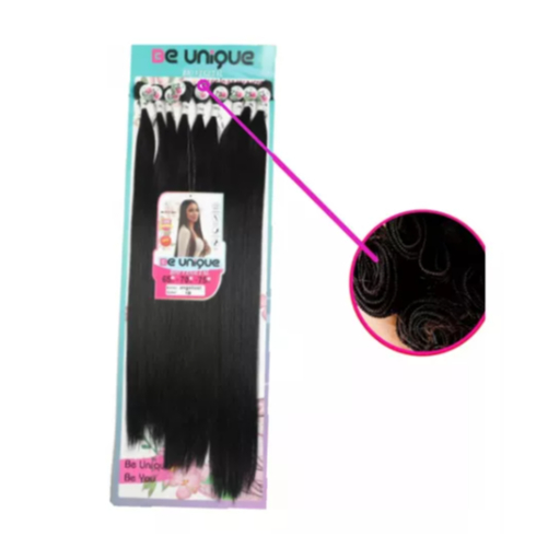 Cabelo Liso angelical Para Entrelace Bio Vegetal 9 Telas Aumento Volume ...