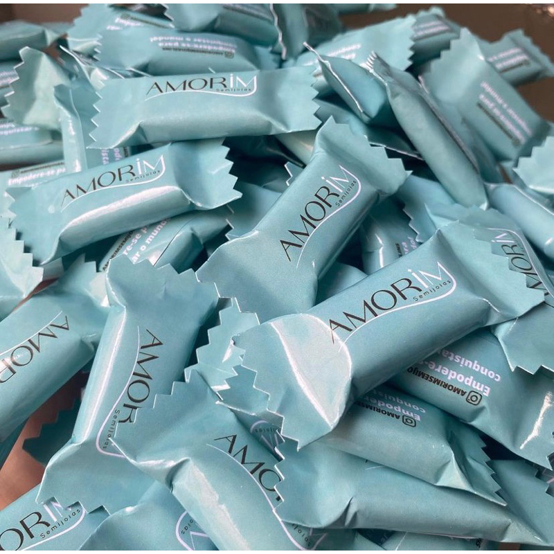 BALAS PERSONALIZADAS COM SUA LOGO | Shopee Brasil