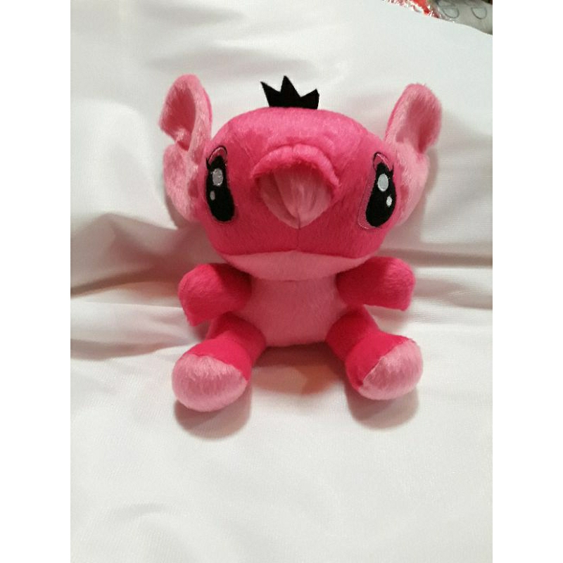 Pelucia stitch azul ou stitch rosa Angel 23 cm | Shopee Brasil