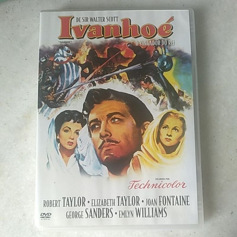 DVD- IVANHOÉ - O VINGADOR DO REI- ORIGINAL | Shopee Brasil