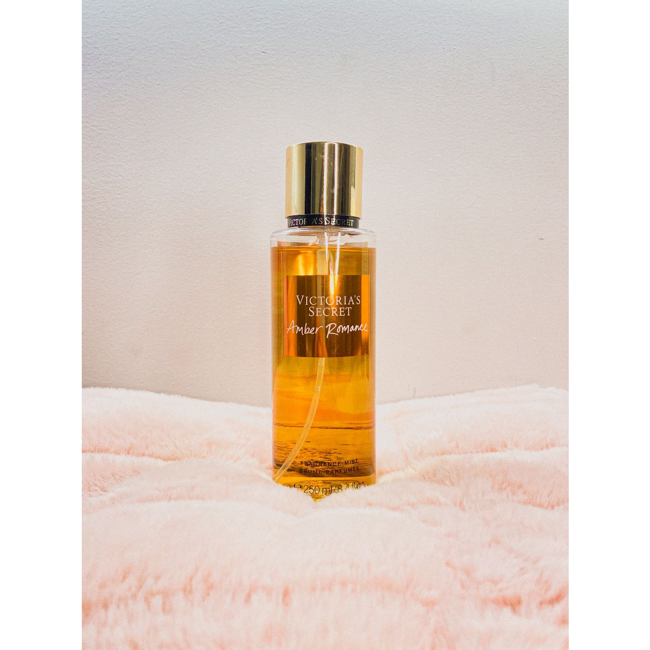 Body Splash Victoria's Secret Amber Romance 250ml - ORIGINAL | Shopee ...