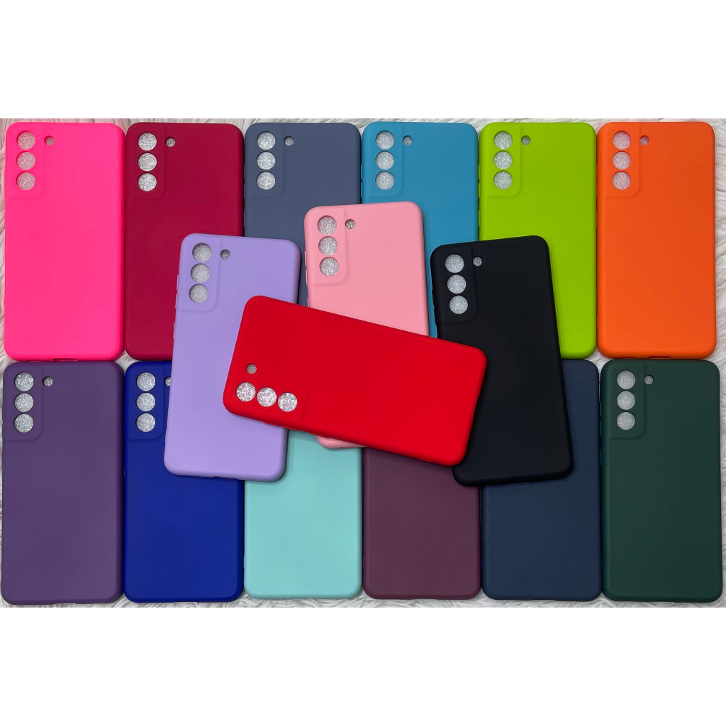 Capa Capinha - S21 FE - Samsung Silicone Aveludado | Shopee Brasil