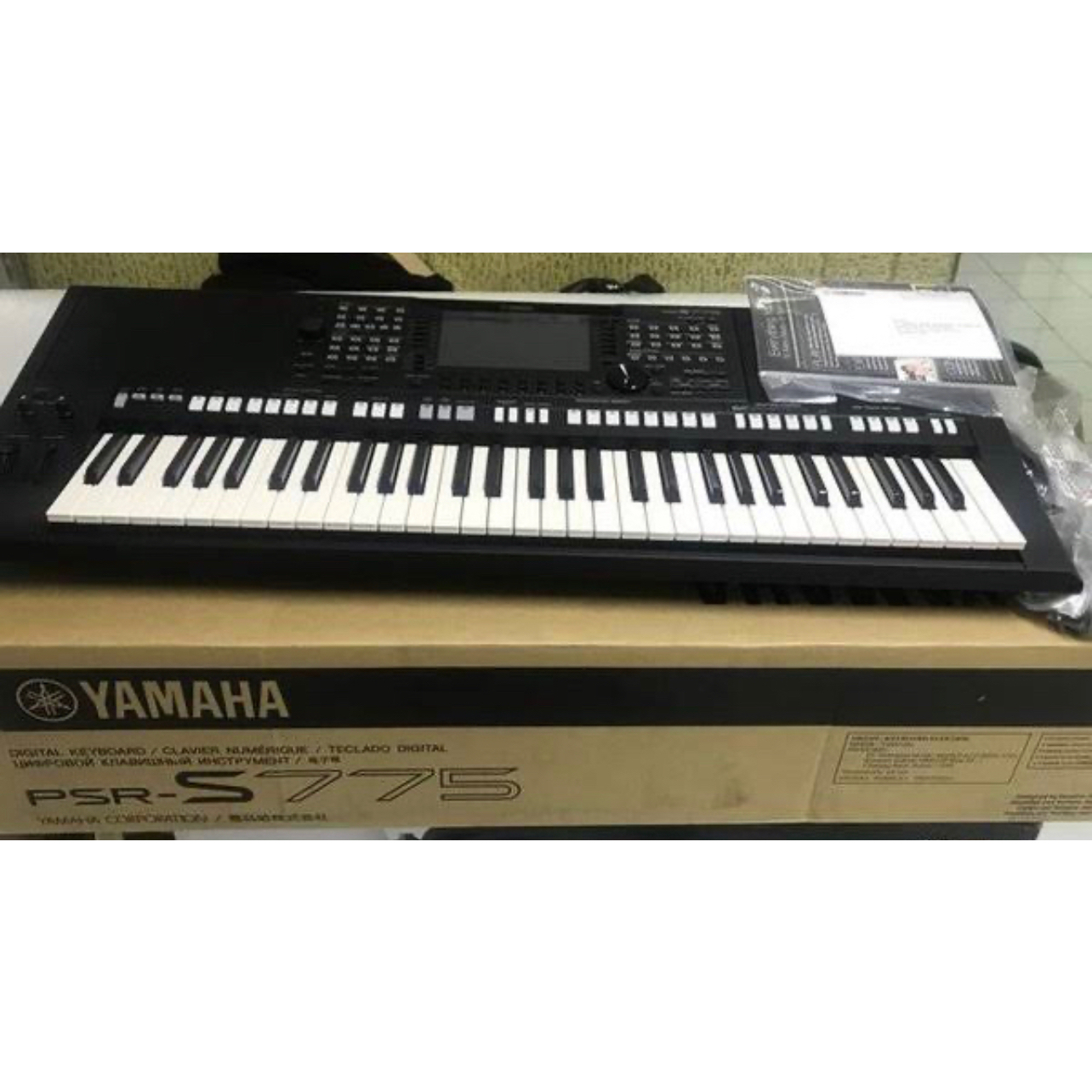 Keyboard PSR S 775 Yamaha Original Resmi | Shopee Brasil
