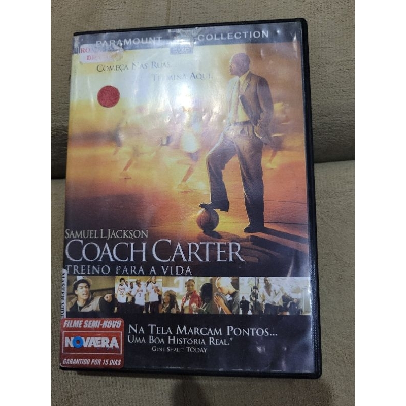 DVD Coach Carter | Shopee Brasil
