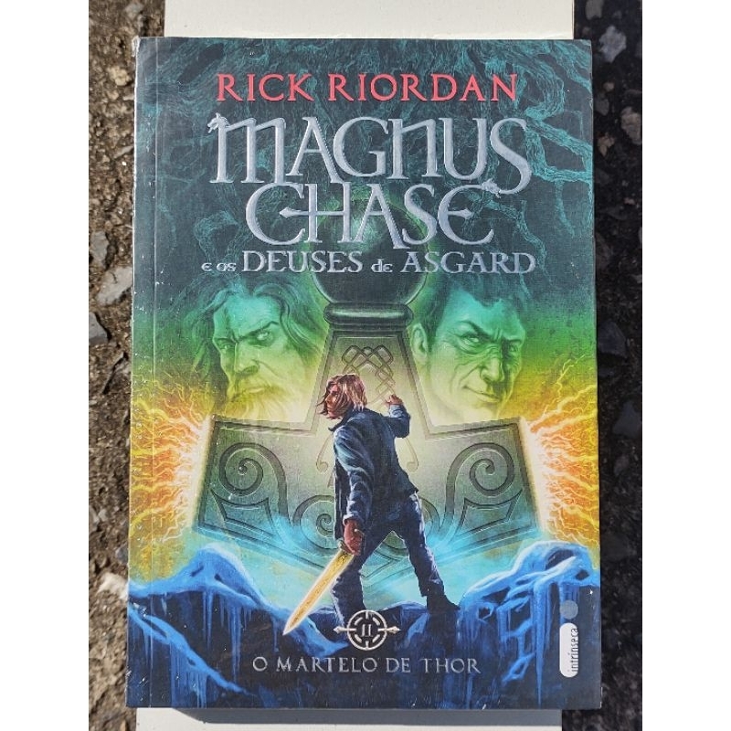 Magnus Chase - O Martelo de Thor - Rick Riordan - LACRADO | Shopee Brasil