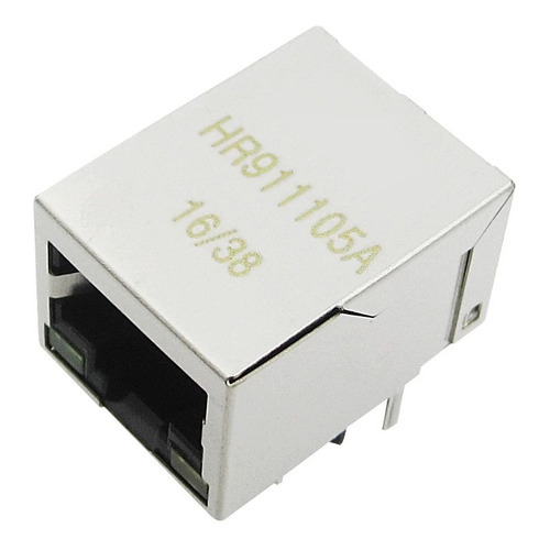 Conector Rj45 Ethernet 10/100 Pth Hr911105a Trj0011fbnl - eletrônica ...