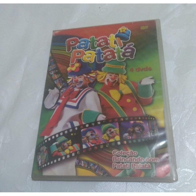 DVD PATATI PATATA (COM 4 DVDS) | Shopee Brasil