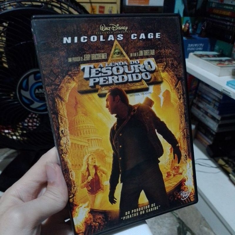 Dvd A Lenda do Tesouro Perdido, original | Shopee Brasil