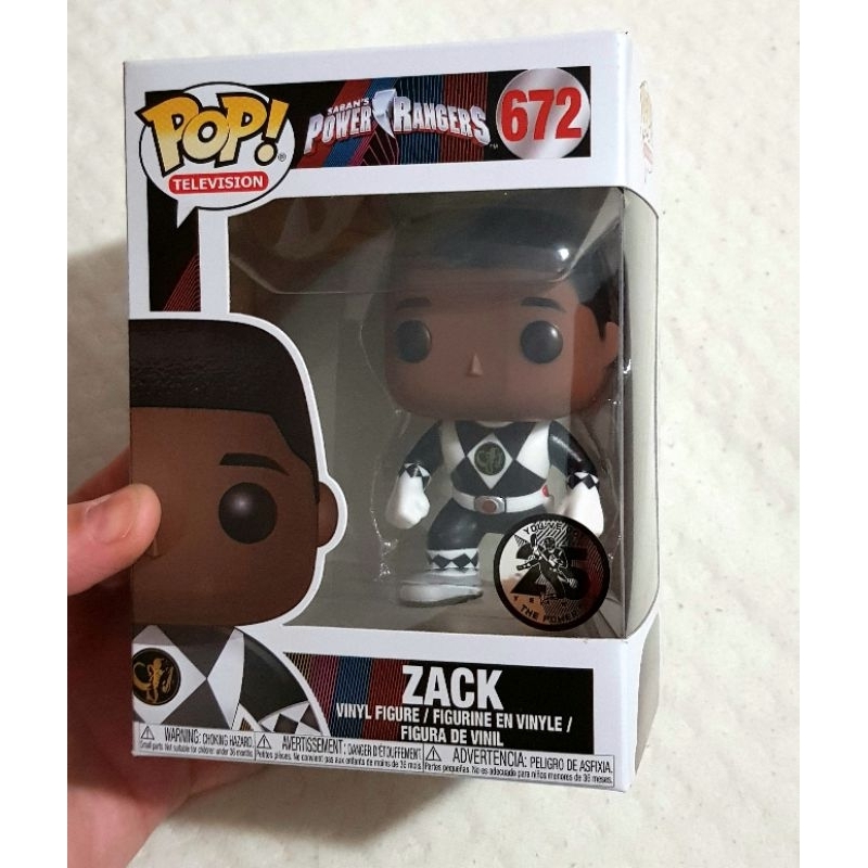 Funko Pop! Power Rangers - Zack | Shopee Brasil