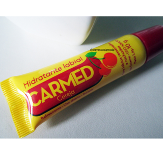Carmed Cereja Lip Balm - Bisnaga/Aplicador - Protetor Labial - Hidratante - Bálsamo 10g | Shopee ...