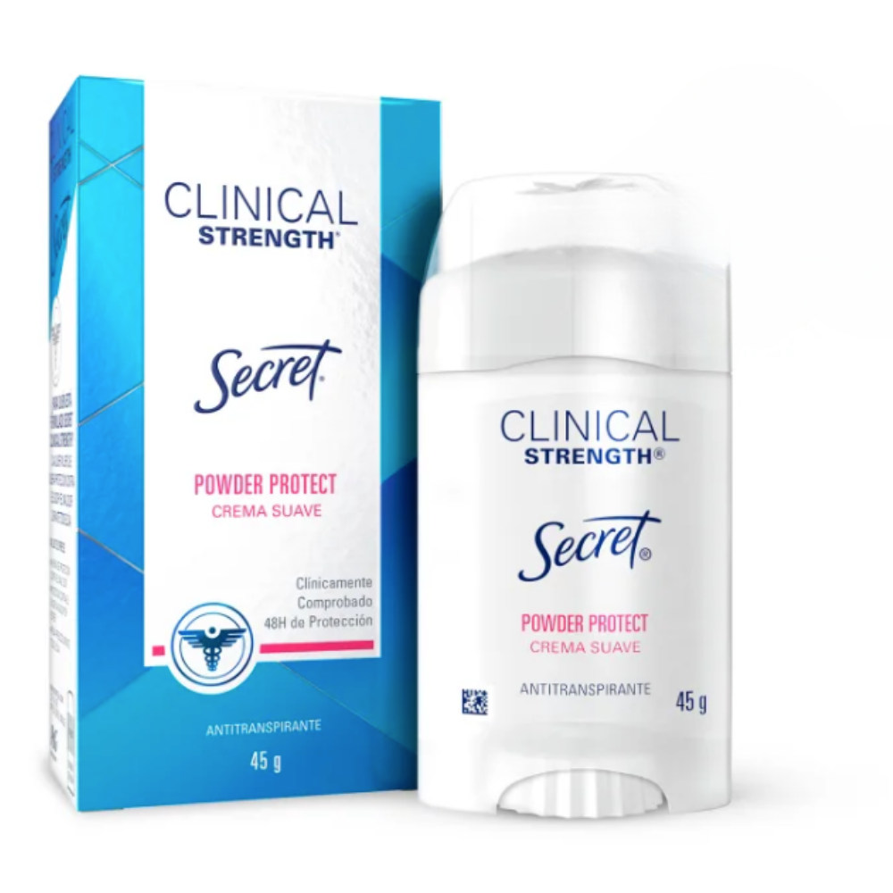 Desodorante Clinical Secret Powder Protect Creme Suave ...
