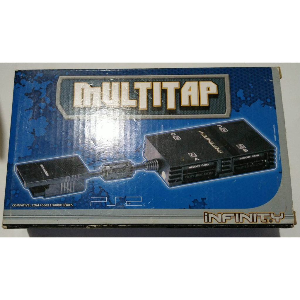 Multi Tap INFINITY Playstation 2 (Até 4 Jogadores Simultâneos ...