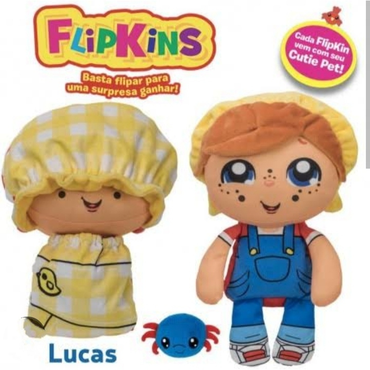 Brinquedo Original Flipkins Cutie Pets Lucas - pelúcia | Shopee Brasil