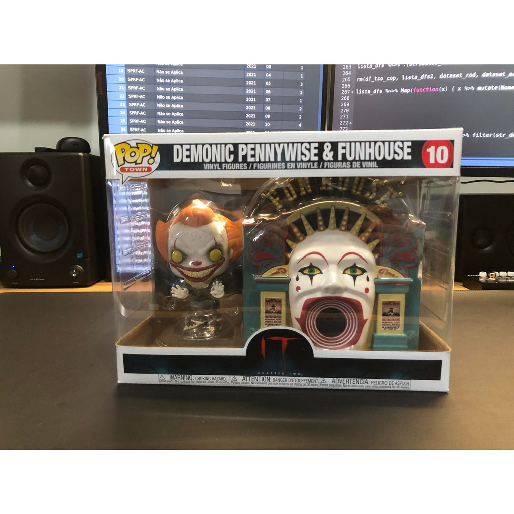 Funko POP! IT (A Coisa) - Demonic Pennywise & Funhouse (10) | Shopee Brasil