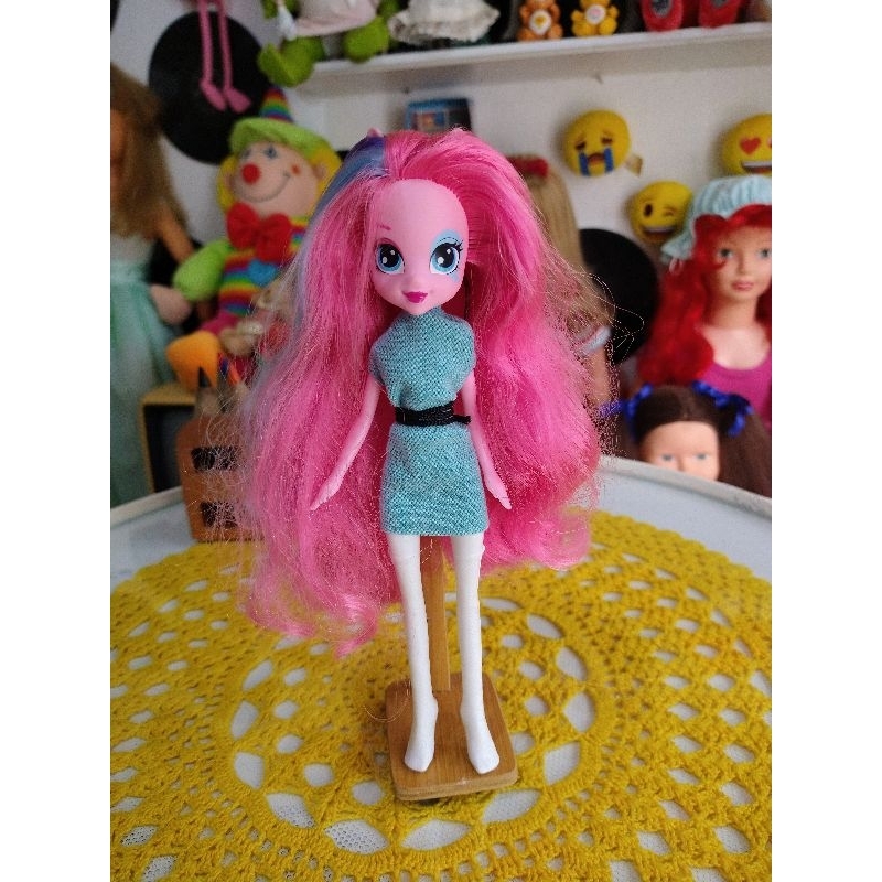 Boneca Equestria Girls My little pony Pinkie | Shopee Brasil