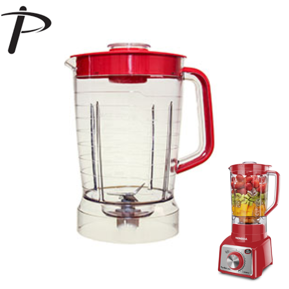 Copo para liquidificador Mondial L1000/L1100/L1200 - Escorrega o Preço