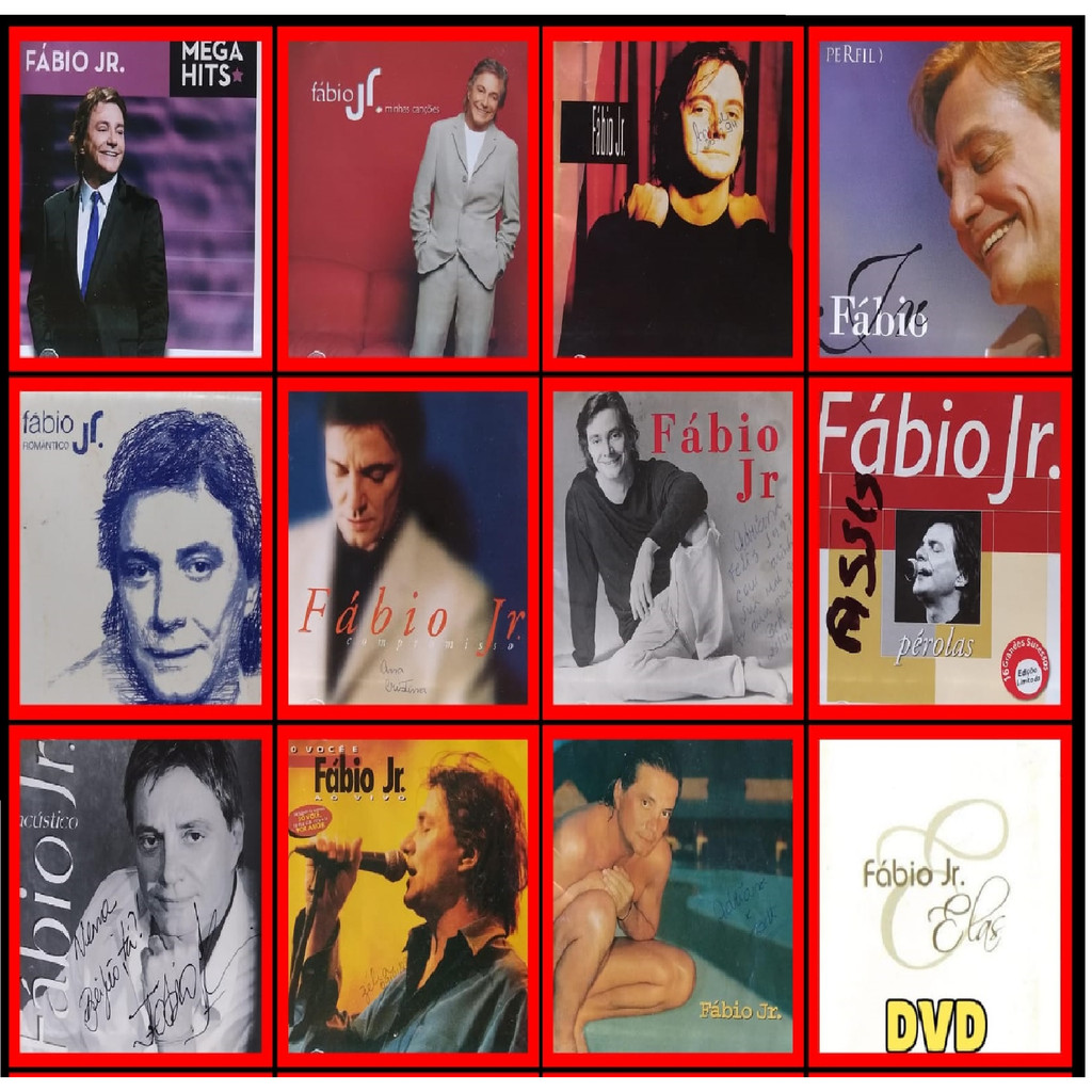 CD FÁBIO JR OPÇÕES & DETALHES NA DESCRIÇÃO - BFF | Shopee Brasil