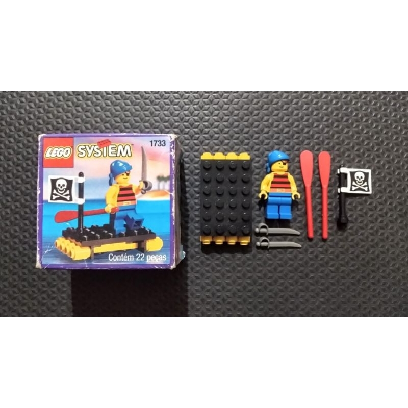 Lego System (1733) Brinquedo Montar Antigo | Shopee Brasil