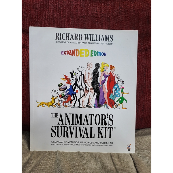 Livro The animator's survival kit Richard Williams | Shopee Brasil