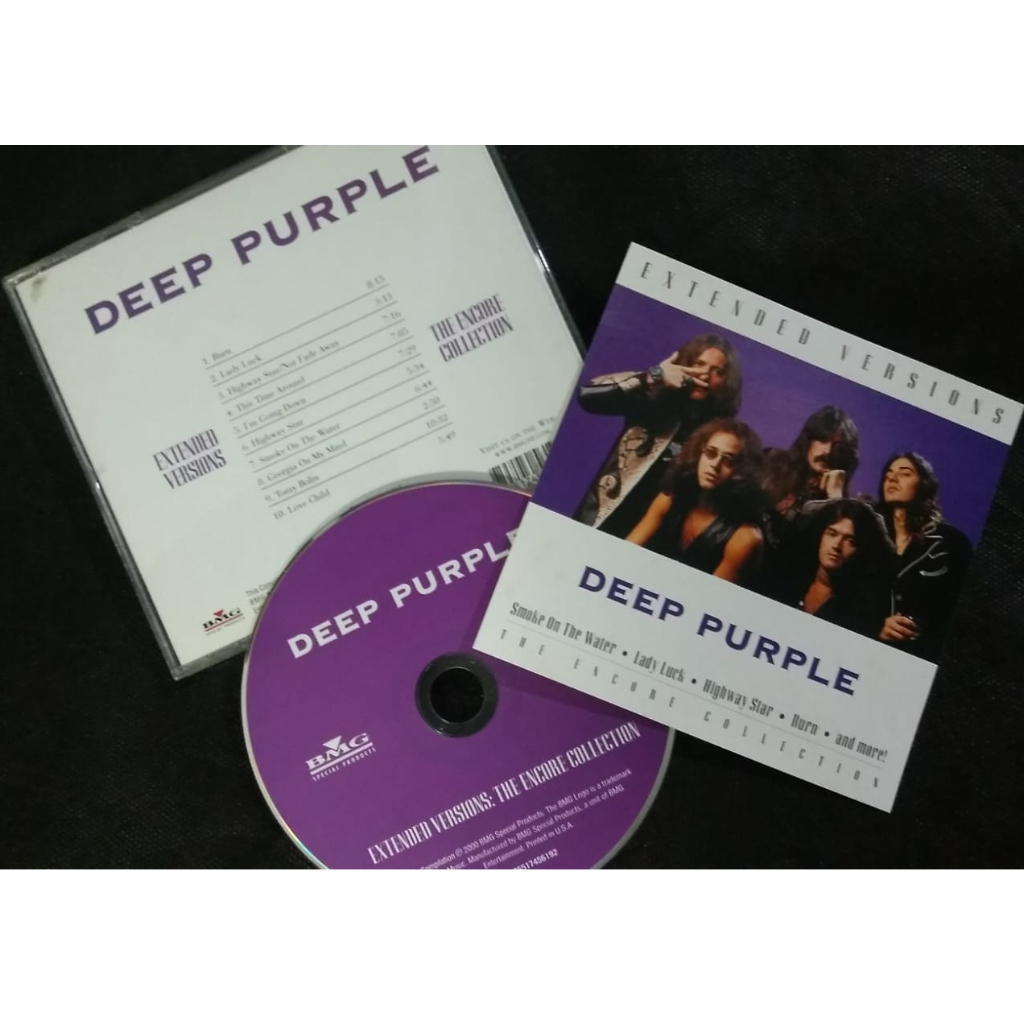 Cd Deep Purple - Extended Versions ( Importado USA )The Encore Collection - Hard Rock Heavy ...
