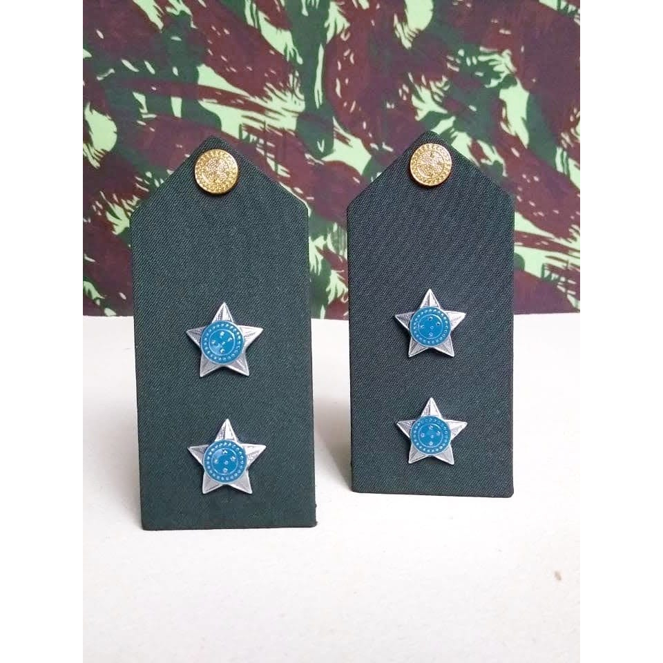 Par Platinas Primeiro Tenente - Exército Brasileiro - Escorrega o Preço