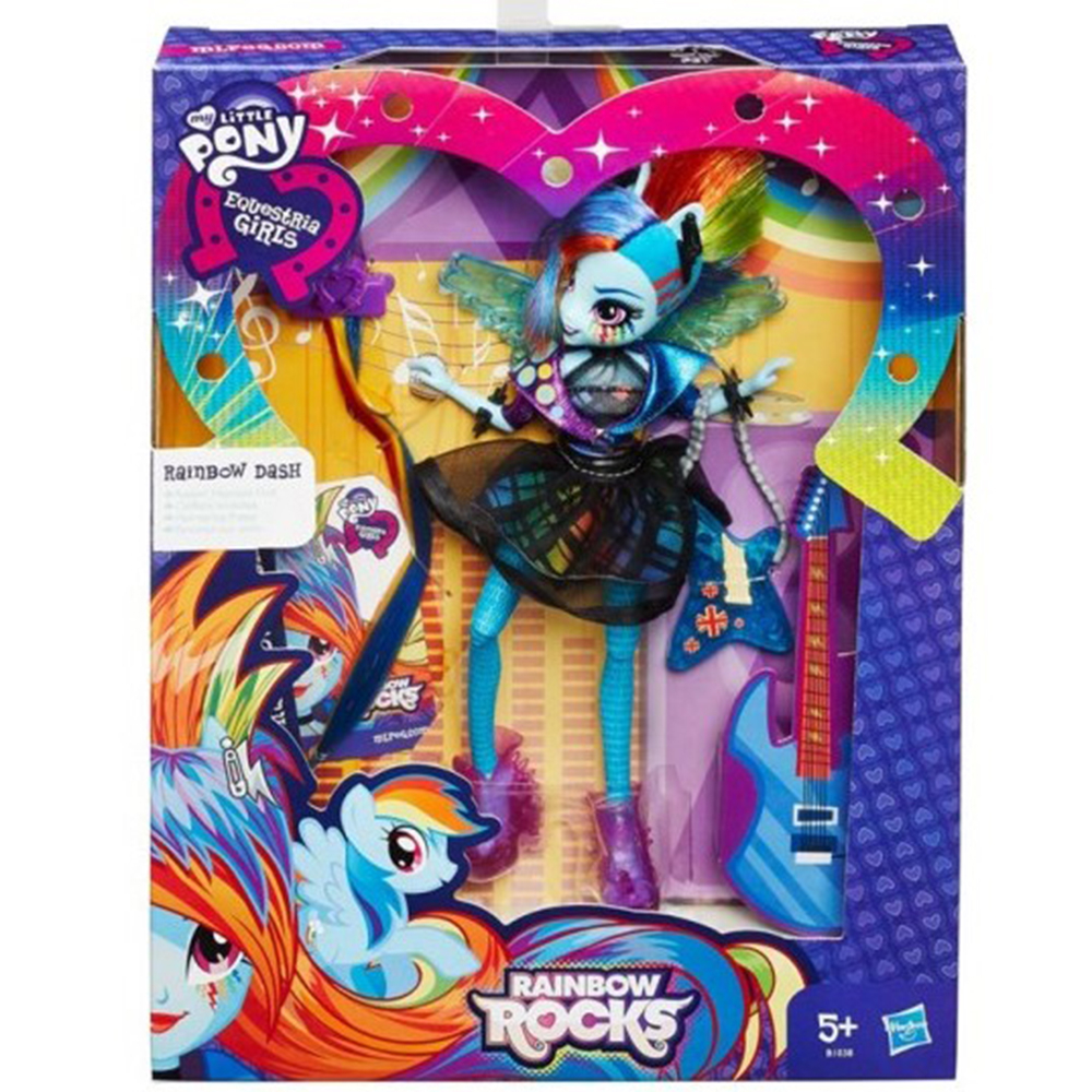 My Little Pony Equestria Cabelos Estilosos Rainbow Dash | Shopee Brasil