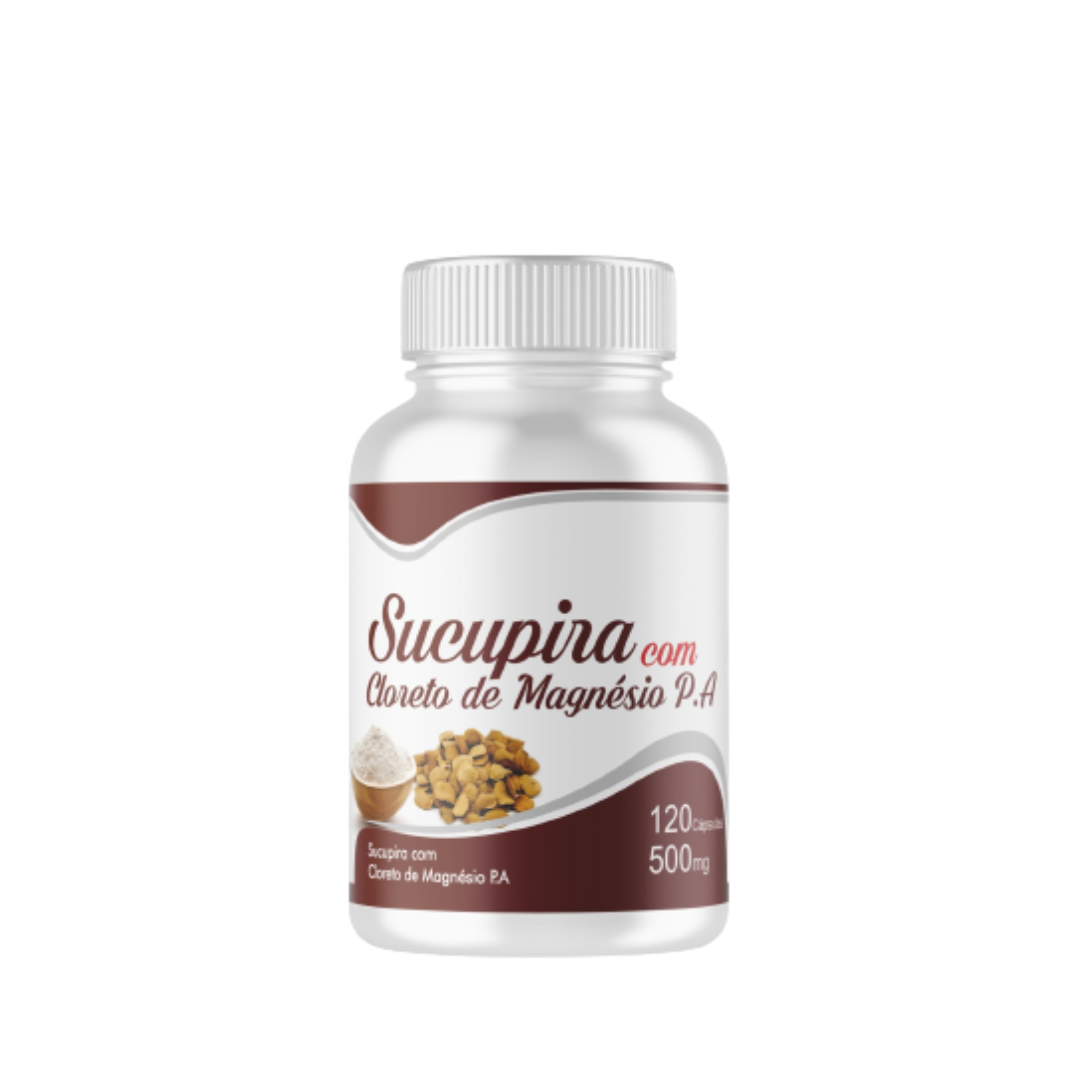 Sucupira Composta + Cloreto de Magnesio 500mg Pa 120 Cápsulas | Shopee Brasil