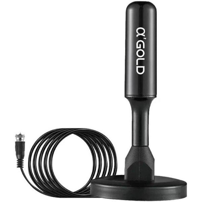 Antena HDTV Digital Amplificada Gold Externa e Interna Captação de ...