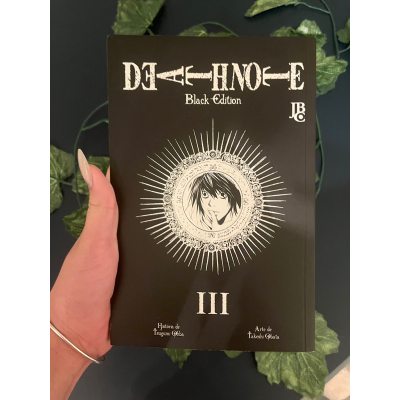 manga death note, volume 3 - black edition | Shopee Brasil