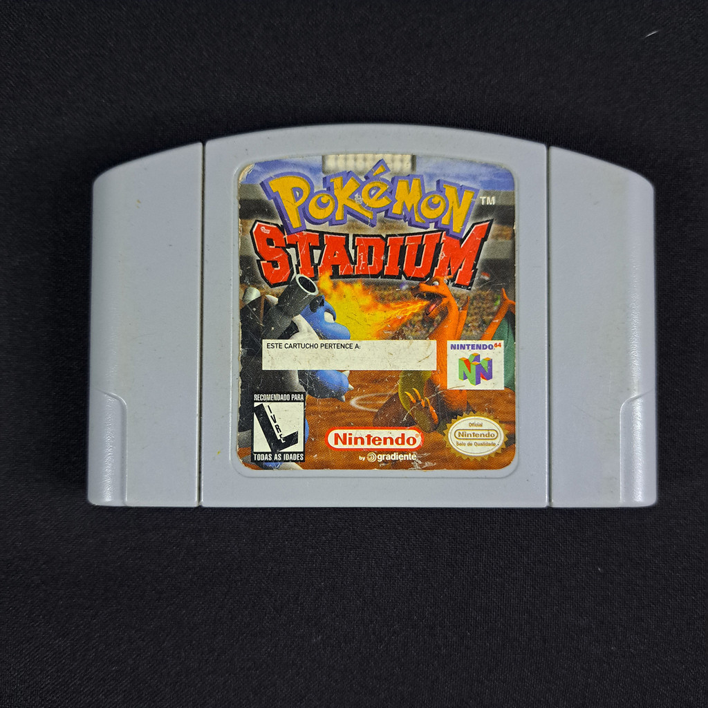 Pokemon Stadium 1 Original Americano Nintendo 64 N64 | Shopee Brasil