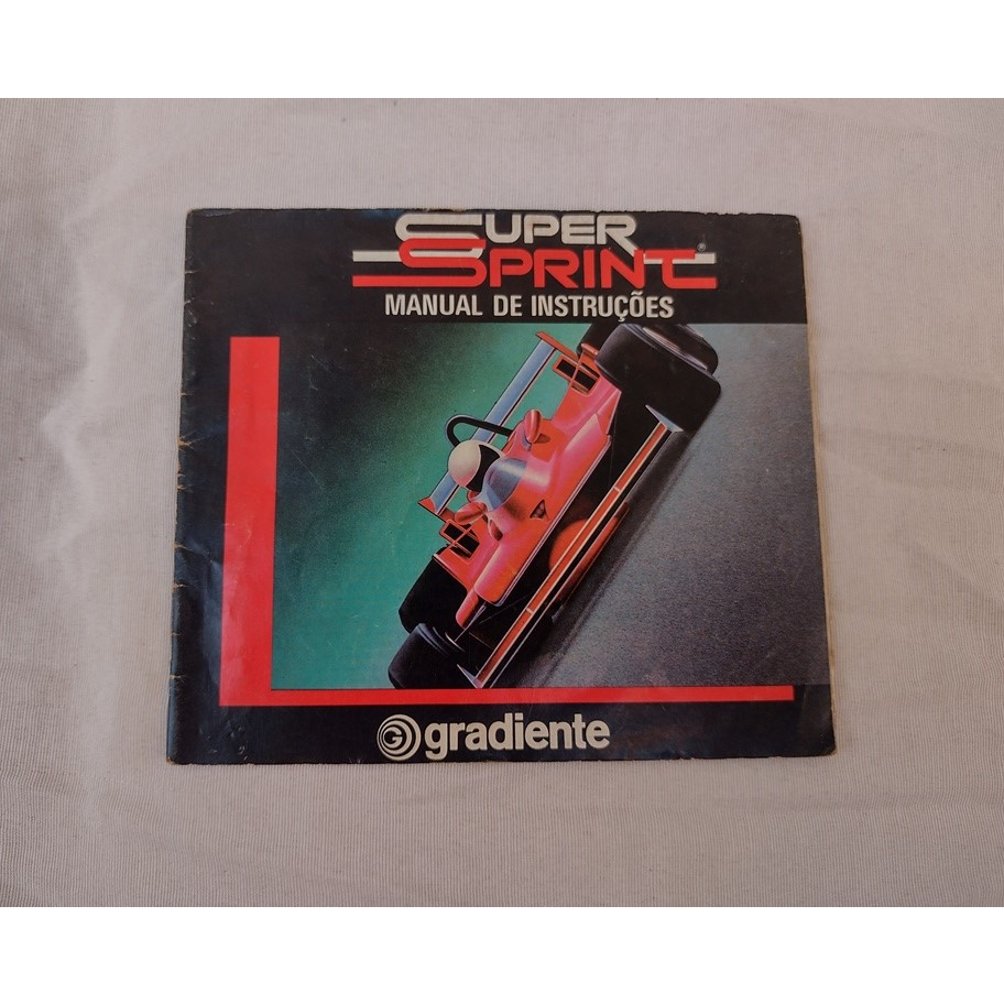 Manual Original Do Jogo Super Sprint Do Phantom System | Shopee Brasil
