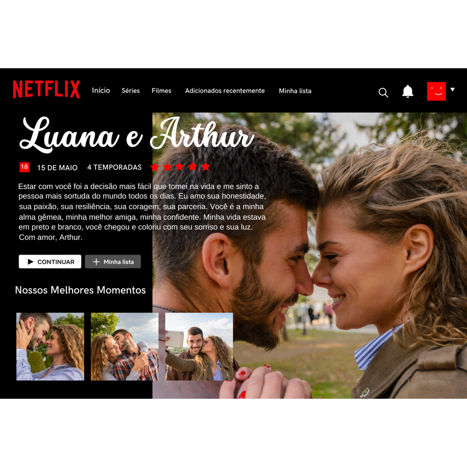 Quadro NETFLIX | Shopee Brasil
