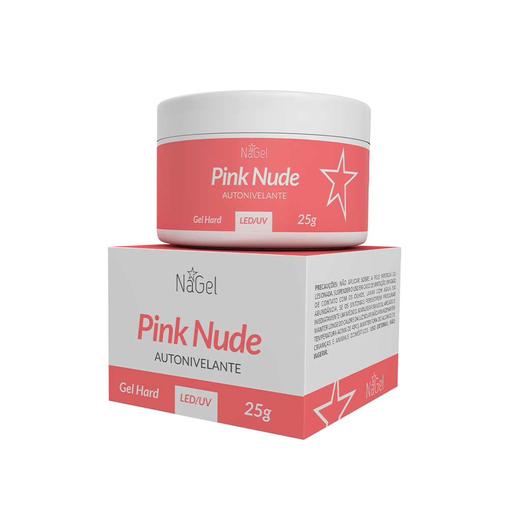 Nagel Lançamento no mercado - GEL PINK NUDE 25G | Shopee Brasil