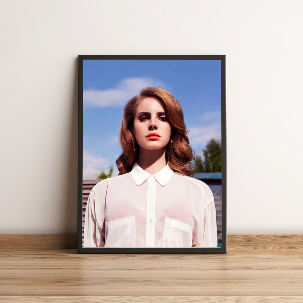 Quadro Cantora Lana Del Rey 234 | Shopee Brasil