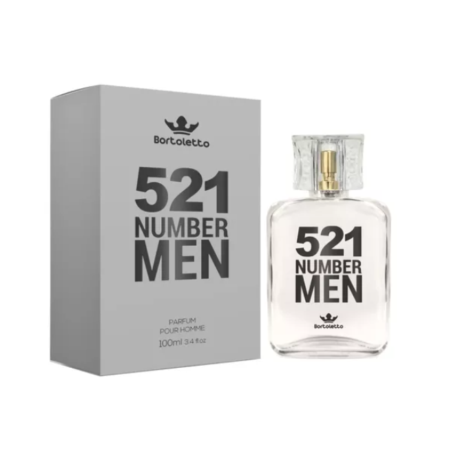 Perfume Para Homem Ref. Importada Number Men 100ml | Shopee Brasil