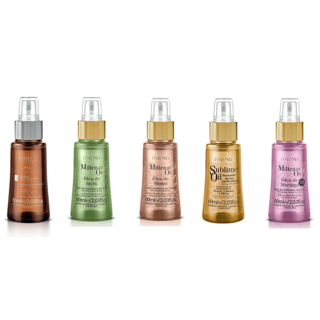 Óleo De Tratamento Millenar Oil Amend - 60ml A Escolher | Shopee Brasil