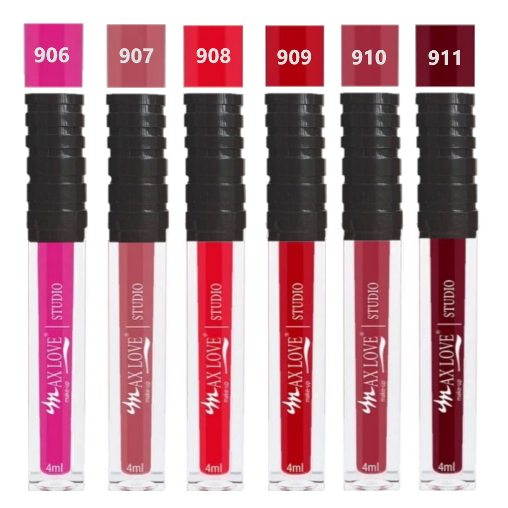 24 Lip Gloss Max Love Kit Coleção | Shopee Brasil