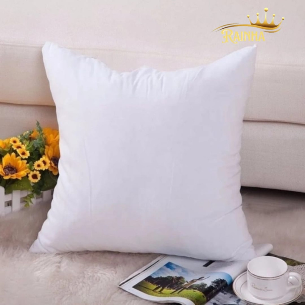 Enchimento para Almofada Refil de Silicone 45x45 e 50x50 | Shopee Brasil