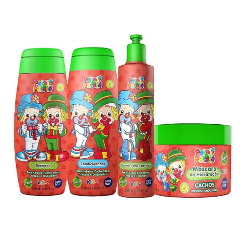 Linha De Tratamento Capilar Infantil Patati Patata CACHOS - NATUHAIR ...