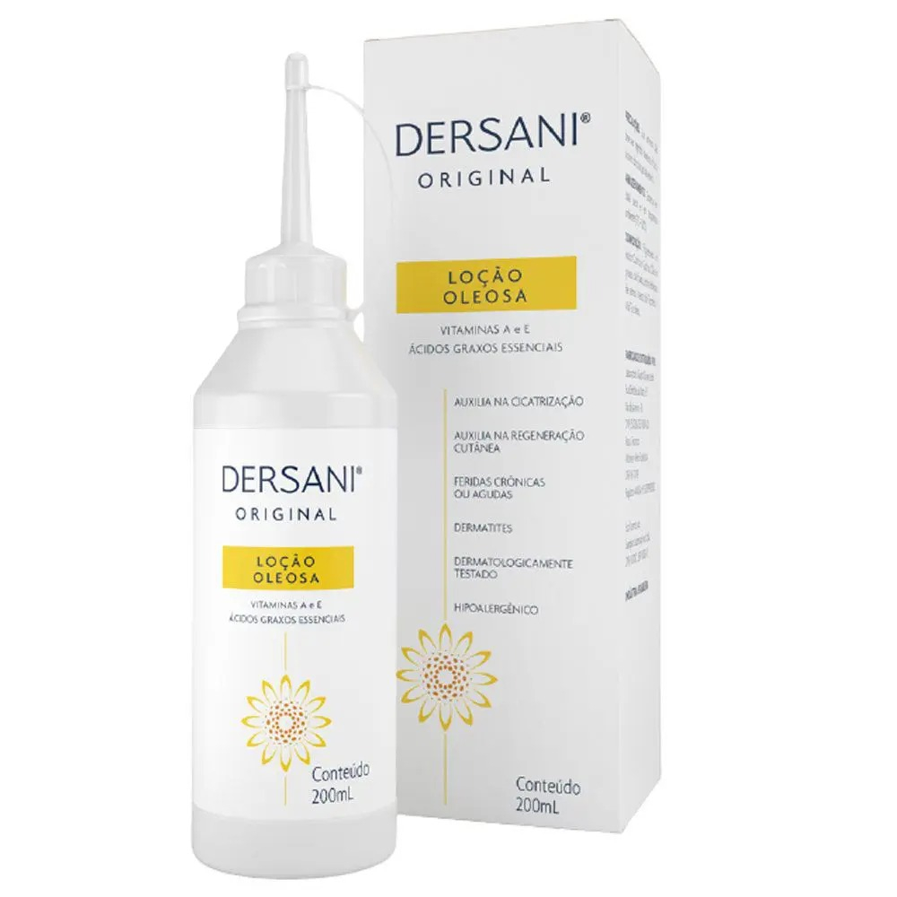 Dersani Loção Oleosa Corporal Original 200ml | Shopee Brasil