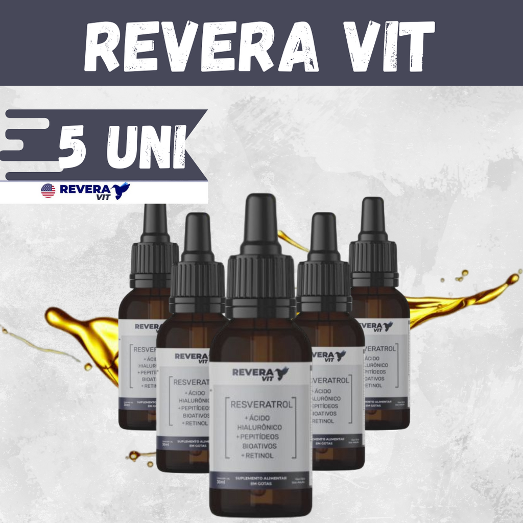 5 ReveraVit - Resveratrol ORiginal 30ml | Shopee Brasil
