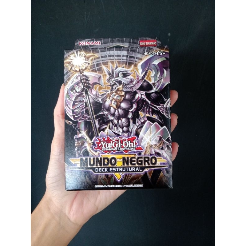 Yu-Gi-Oh! Mundo Negro Deck estrutural Dark Word card game | Shopee Brasil