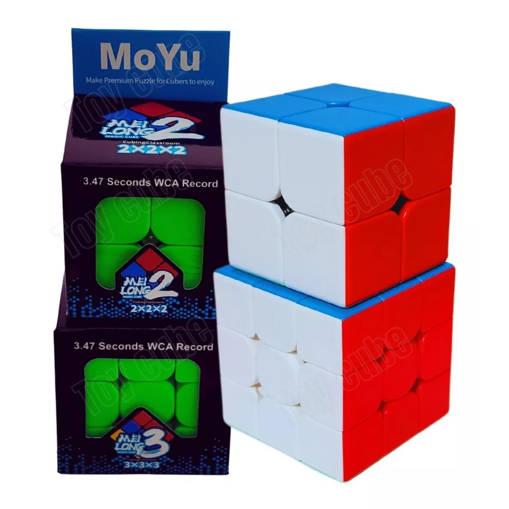 Cubo Magico 2x2+3x3 Profissional Speed Cube Zx | Shopee Brasil